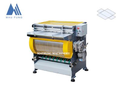 China Semi Auto V sneed Karton Groevend Machine voor Stijve Doos Makend mf-1200A Te koop