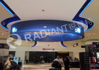 China P4 hd soft module curved indoor flexible LED display screen video wall for sale