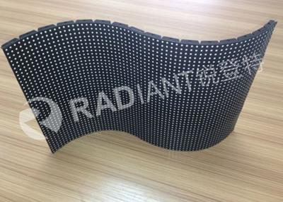 China RGB P6 full color curved led display supplier with customized size innovative video screen for sale