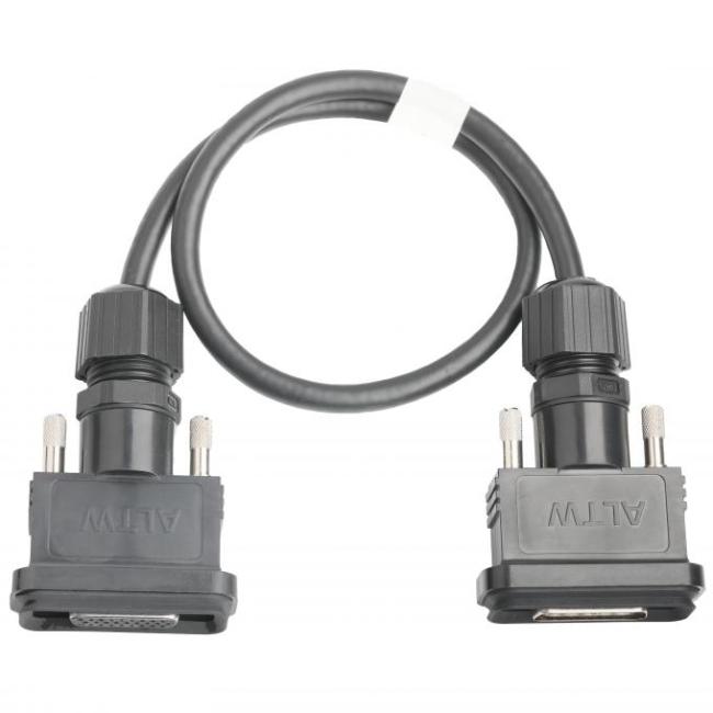 ROHS LVDS Cable Assembly HDB-26BMMA-SL7001 Male To HDB-26BFFA-SL7001 Female Length Customize OEM/ODM 0