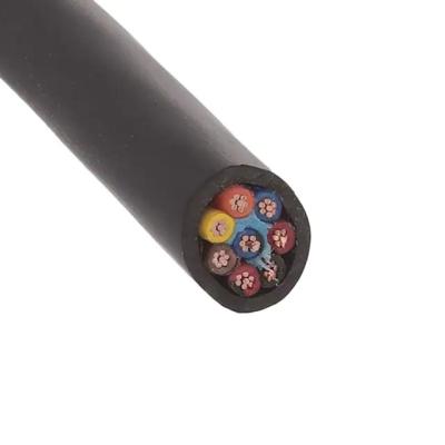 China Alpha Wire M3833 BK005 CABLE 8COND 16AWG BLACK 100' for sale