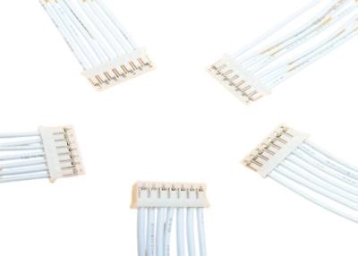 중국 UL1007 백색 주문 철사 마구 각 측 PHR-7 Pa66 PH 2.0mm 암 커넥터 판매용