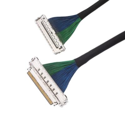 China EMI Shielding 60-Pin Micro Coaxial Cable, I Pex CABLINE-CA II PLUS LVDS EDP Cable With 20788 060T 01 for sale