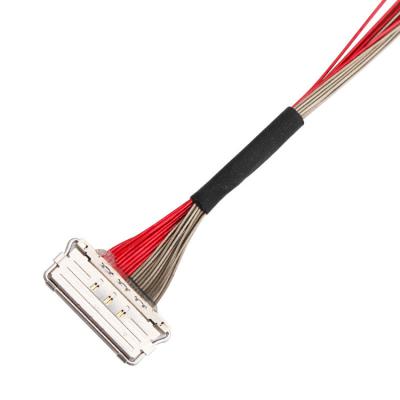 Factory Custom I-PEX 20679-020T-01 0.4mm Pitch 20 Pin LVDS Coaxial Cable 220mm