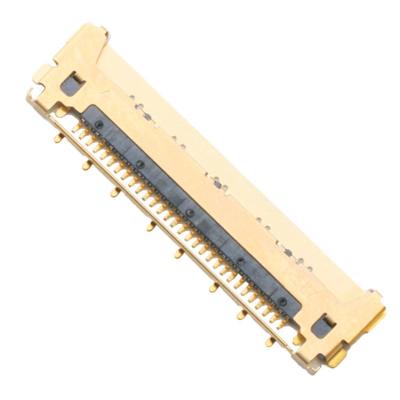 China Montagem de cabo LVDS com passo de contato de 0,4 mm horizontal ultra fino coaxial à venda