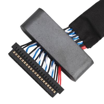China O conjunto de cabos LVDS de JAE FI-S20S para FI-X30HL, com um passo de 1,25 mm e classificado para 500VAC à venda