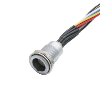 China Customized Cable With M12 Connector From Sensor Switch OBZ1G12CLL00000 To KB915-12H2A Control Switch for sale