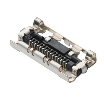 China 15 Pin  LVDS EDP DF36A-15S-0.4V Micro Coax Cable Assembly Connector for sale