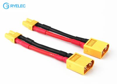 China Turnigy Drone FPV Cable 16awg 5cm Male XT60 To Female XT30 Connector Adapter for sale
