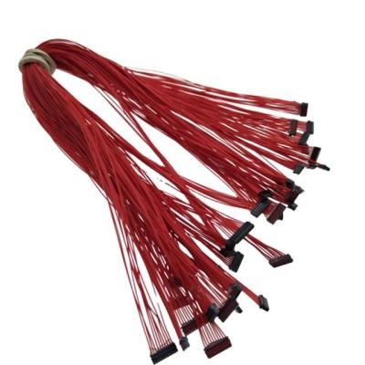 China JST XSR 0.6mm Pitch 10-Pin Custom Wire Harness with Customized Length for Electronic Applications for sale