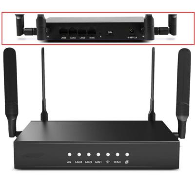 China ROHS Industrial Access Point Black Modem 4G 5G WiFi Router 8M ROM for sale