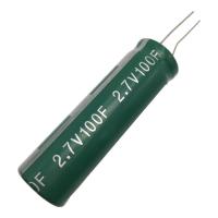 China Lighting electronics 2.7v 100f  Faraday electrochemical supercapacitor for sale