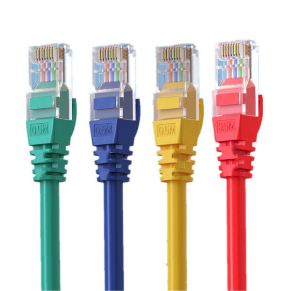 Cavo di Ethernet piano del cavo di toppa della rete di Cat5E Cat6 3M Rj 45