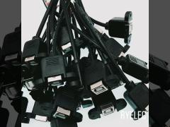 Ul1571 32 Awg Custom Harness 0.8mm Pitch 10 Pin DF52-10P-0.8C  PVC Cable