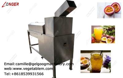 China Hot sale high effficent automatic passion fruit juice processing machine for sale