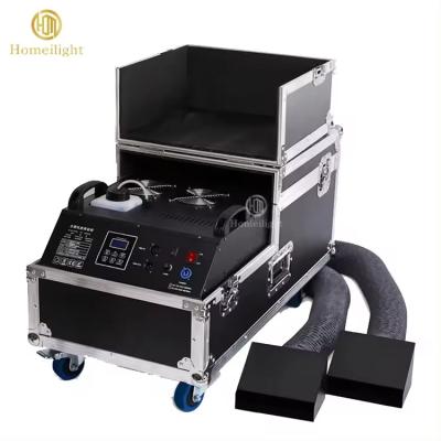 China 3000 Watt Wasser-Niedrignebelmaschine Bühnenwirkung Rauch Hochzeitsfeier 2000 Watt Nebelmaschine for sale