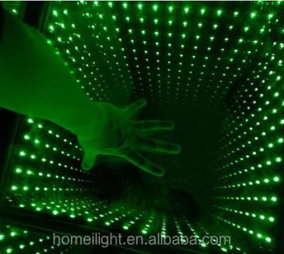 China Toughened Glass 3D Mirror Dance Floor for DJ Night Club Bar Disco for sale