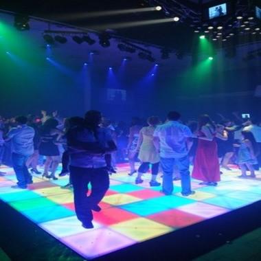 Cina Nozze Disco Light Dance Floor DMX512 Sound Active Acrylic Nightclub Stage Show Light Rgb in vendita