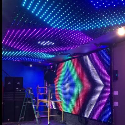 Cina Bello Tissu di visione a LED lampeggiante duraturo SMD5050 RGB3in1 Cornice di visione a LED in vendita