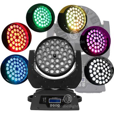 China 36x18w RGBWA UV 6in1 LED Wasstage Licht Voor Night Club Stage Te koop