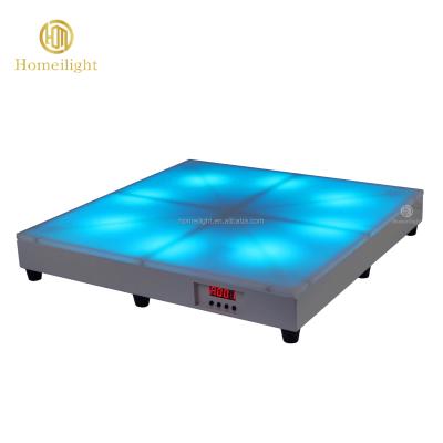 China DMX5050 RGB3in1 Gemengde verlichting 60x60cm DMX verlicht Acryl dansvloer voor bruiloften for sale
