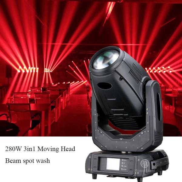 Quality Robe Mega Robe Pointe 280W Sharpy Light Moving Head Beam Spot Wash 3 in 1 For DJ Lights for sale