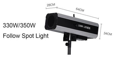 China Festa portátil 330W LED seguir Spot Light para evento de show de palco IP Rating IP33 à venda