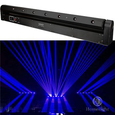 China Stadion laser licht projector voor feest Licht KTV LED Disco Nightclub 8 Oog Rode kleur Te koop