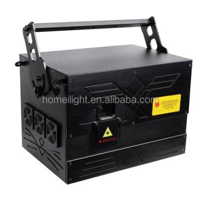 China Homei Beam 5W-8W Stage Laser Light Led Disco Party Lighting Solutions met RGB Strobe Te koop