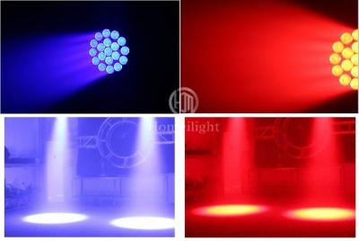 Cina 15W 4in1 RGBW LED Zoom Beam Wash Moving Head Lighting 6000K in vendita