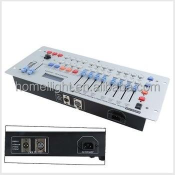 Cina Disegno di illuminazione e circuiti 220V DJ 512 DMX Console 240 Controller per luci da palco in vendita