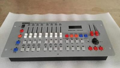 Cina Apparecchiature di illuminazione per palcoscenico 240 DMX Controller DJ Disco DMX Console con tensione AC220V in vendita