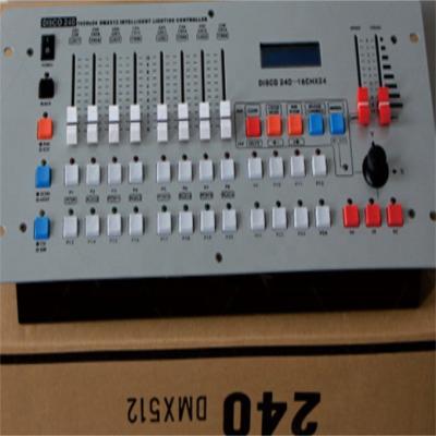 Cina Apparecchiature di illuminazione per palcoscenico 240 DMX Controller DJ Disco DMX Console con tensione AC220V in vendita
