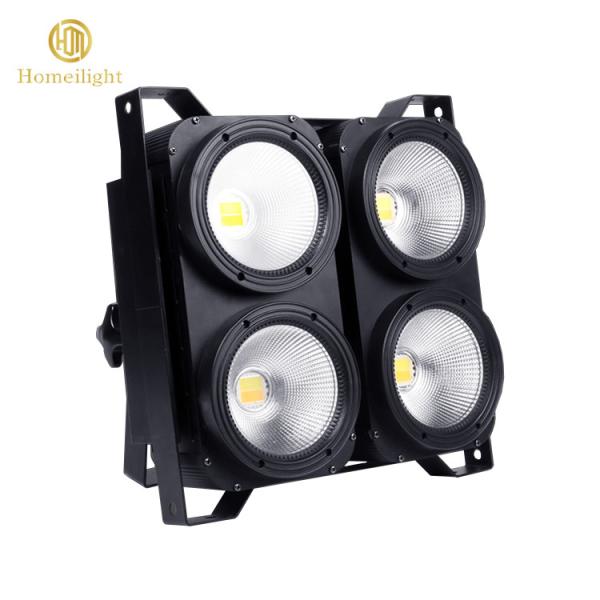 Quality 90-240v 4 Eyes 400W Cob LED Stage Lighting ,  LED Audience Blinders For Stage Party for sale