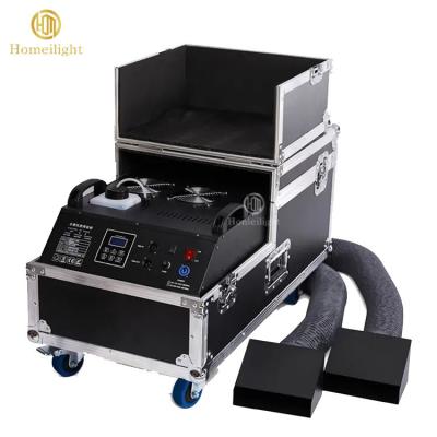 Cina Single Head 3000W Water Fog Machine Stage Equipment Water Low Mist Machine Per performance sul palco di un matrimonio in vendita
