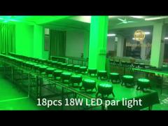 18 Stück 18 W pro Licht