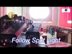 dj stage light high power 5 colors 330w led follow spotlight for stage