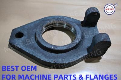 China High Precision Concrete Pipe Flange Wear Resistant Stainless Steel Forge Steel / Cast Iron For Conveyor Machinery for sale