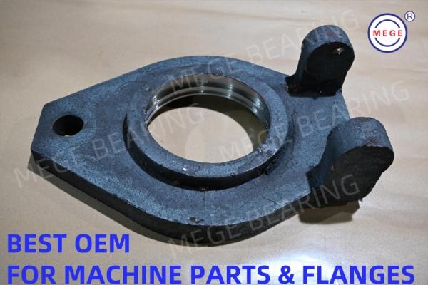 Quality High Precision Concrete Pipe Flange Wear Resistant Stainless Steel Forge Steel / Cast Iron For Conveyor Machinery for sale