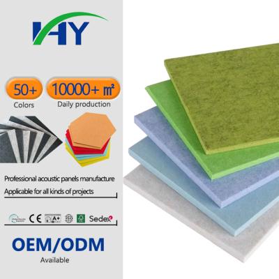China Sound Proofing PET Acoustic Wall Panels For Office Decoration High Customized for sale