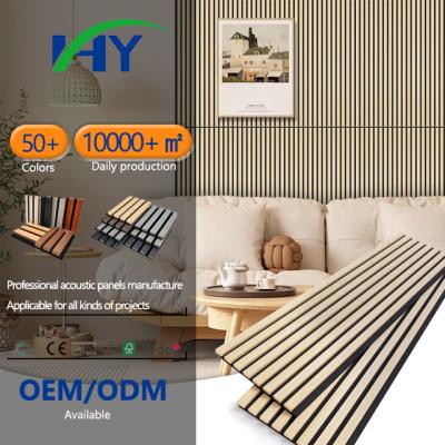 China Ebony Burl Venner Wood Slat Acoustic Panel Fireproof Office Sound Proofing Panels for sale