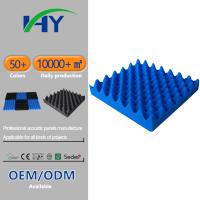 Quality Blue Eco Friendly Acoustic Panel Foam For Home Decor Music Studio for sale