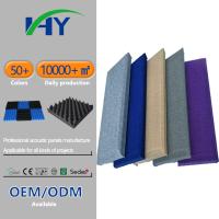 Quality Acoustic Sound Absorbing Foam Panels Eco Friendly 30x25cm Noise Insulation Foam for sale