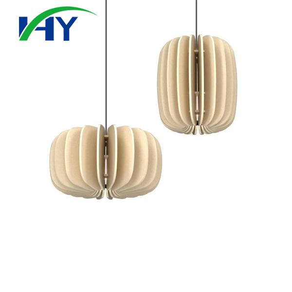 Quality Customized Color PET Acoustic Panel Light Modern Design Home Decoration for sale