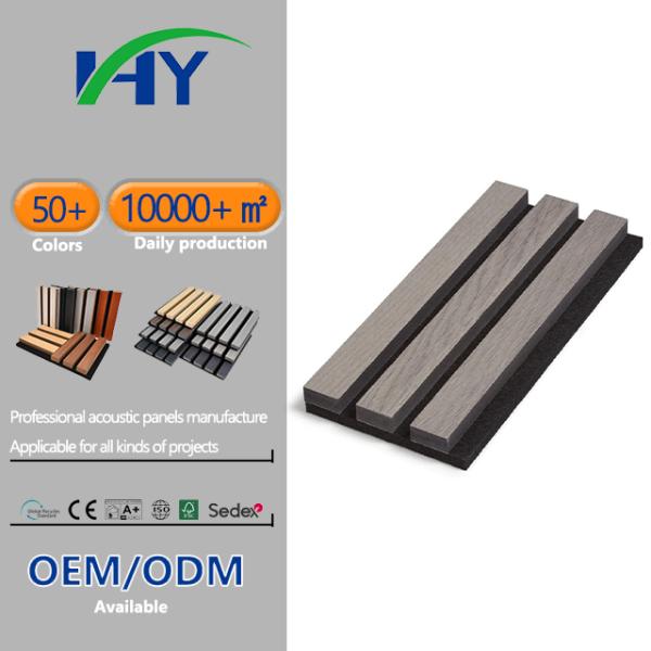 Quality Modern Individuation Acoustic Wooden Slat Wall Panels For Home Renovation for sale