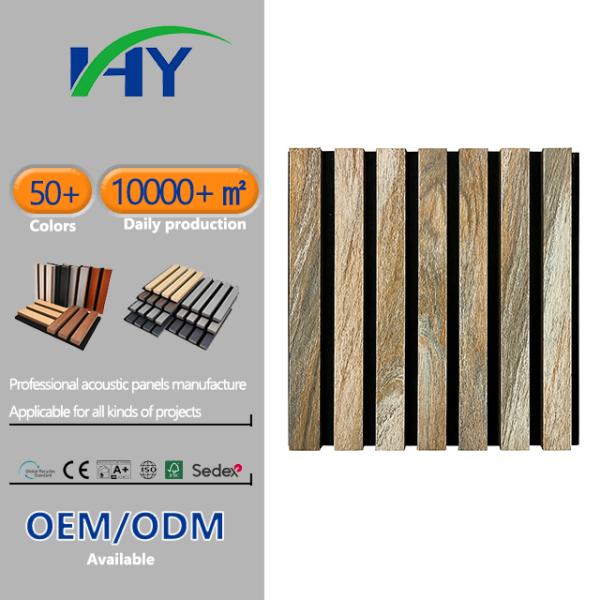 Quality Customized Deco Wood Slat Acoustic Panel For Meeting Room Renovation for sale