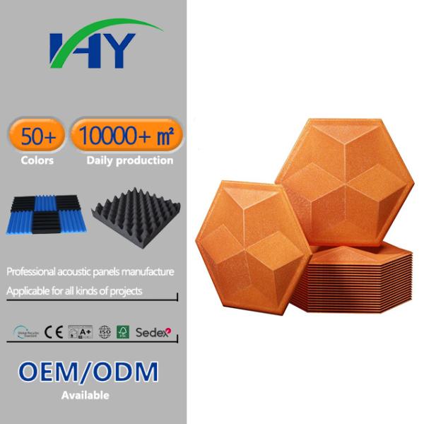 Quality Aesthetic Modern Acoustic Foam High Performance Sound Absorption for sale
