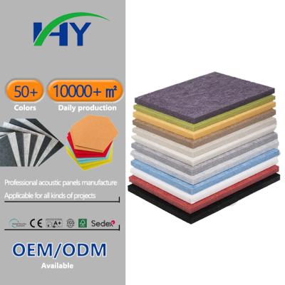China Europe Style PET Acoustic Panel Office Decorative Sound Absorbing Wall Panels for sale