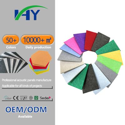 China Shape Customized Eco Acoutic Wall Panel for Home Decor Music Studio for sale