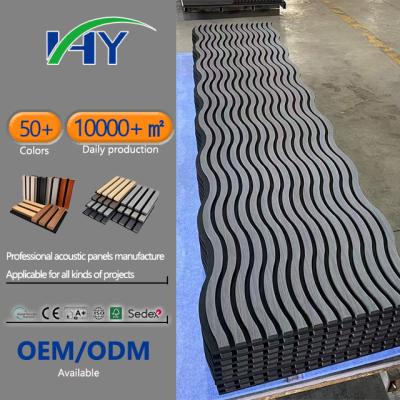 China Wood Slat Acoustic Panel For Modern Interiors And Acoustic Comfort for sale